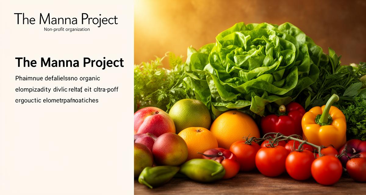 The Manna Project | Bringing Fresh, Organic Food to Food Deserts